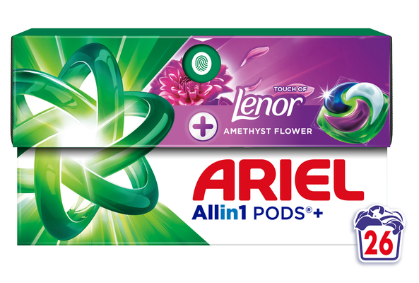 Ariel All in 1 Amethyst Flower gélové kapsuly | Košík.sk