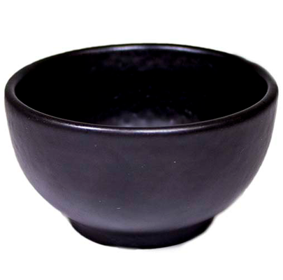 Tognana Vulcania Miska 9cm porcelán čierna | Košík.sk